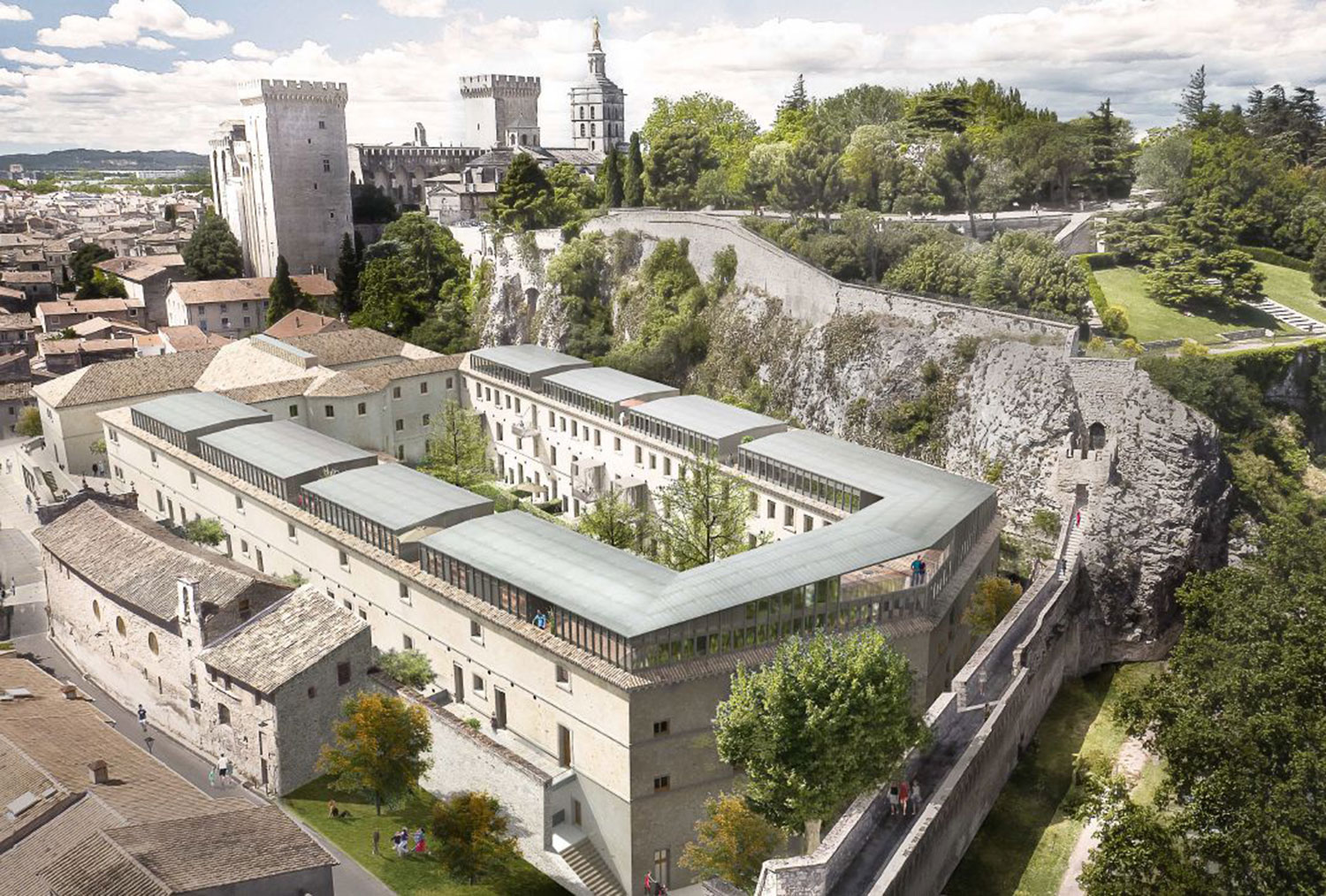 Avignon - Prison Sainte Anne - Citadis